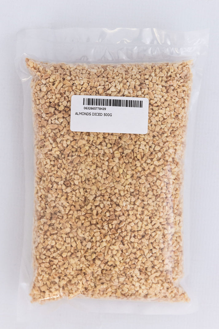 ALMOND DICED 500G – NUTS DIRECT