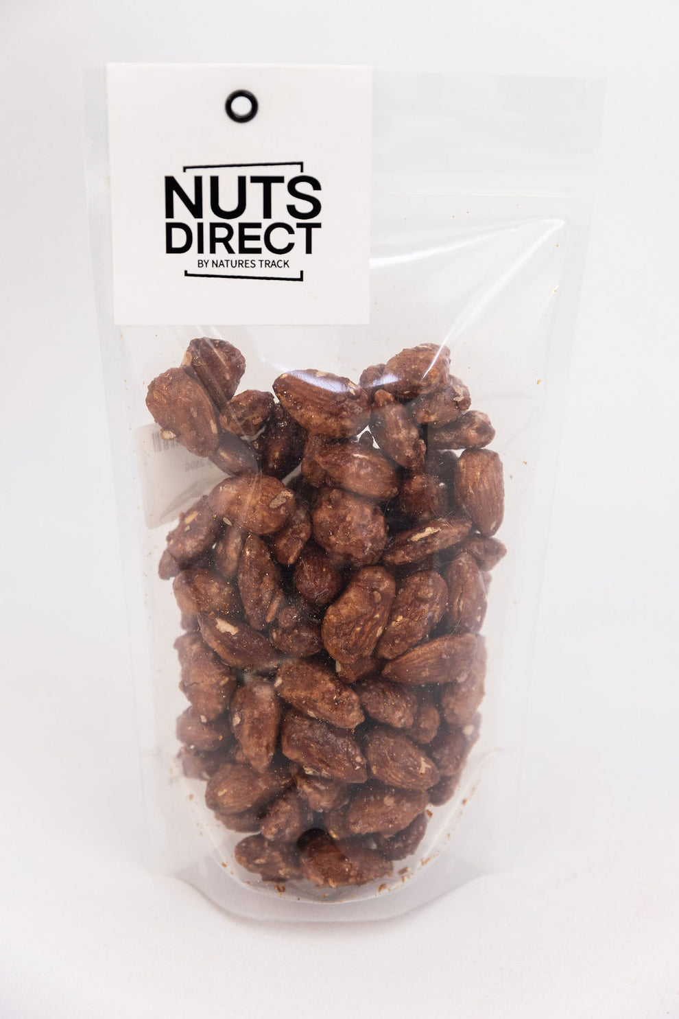 SALTED CARAMEL ALMONDS 250G – NUTS DIRECT