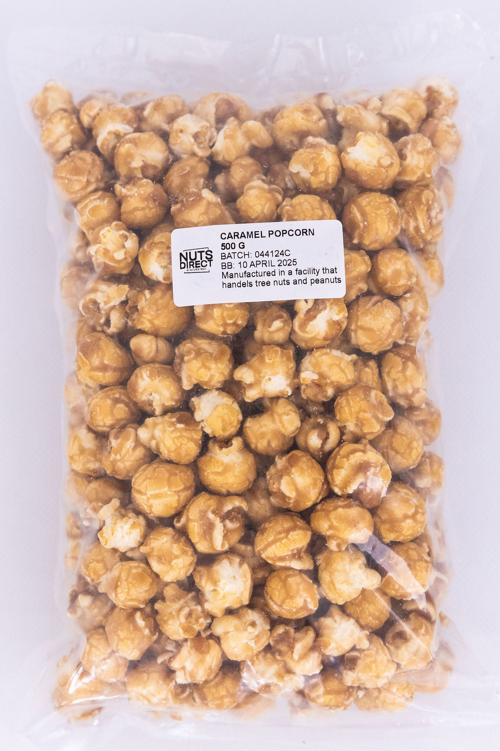 CARAMEL POPCORN 500G – NUTS DIRECT