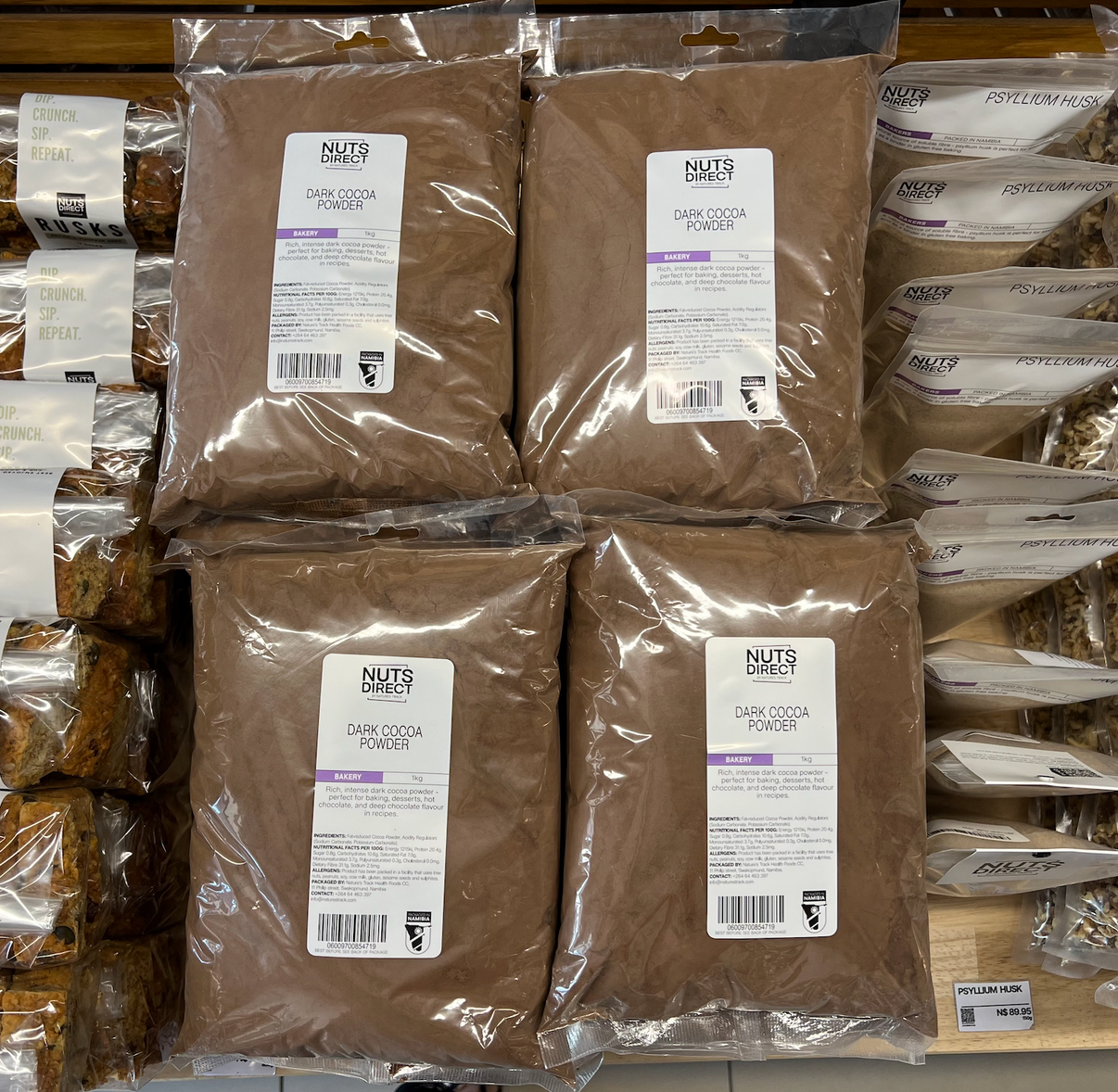 COCOA POWDER DARK 1KG – NUTS DIRECT