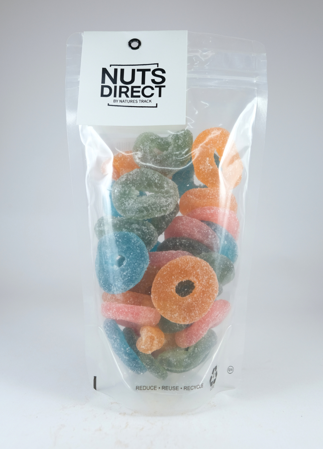 SOUR DOUGHNUT JELLIES 300G – NUTS DIRECT